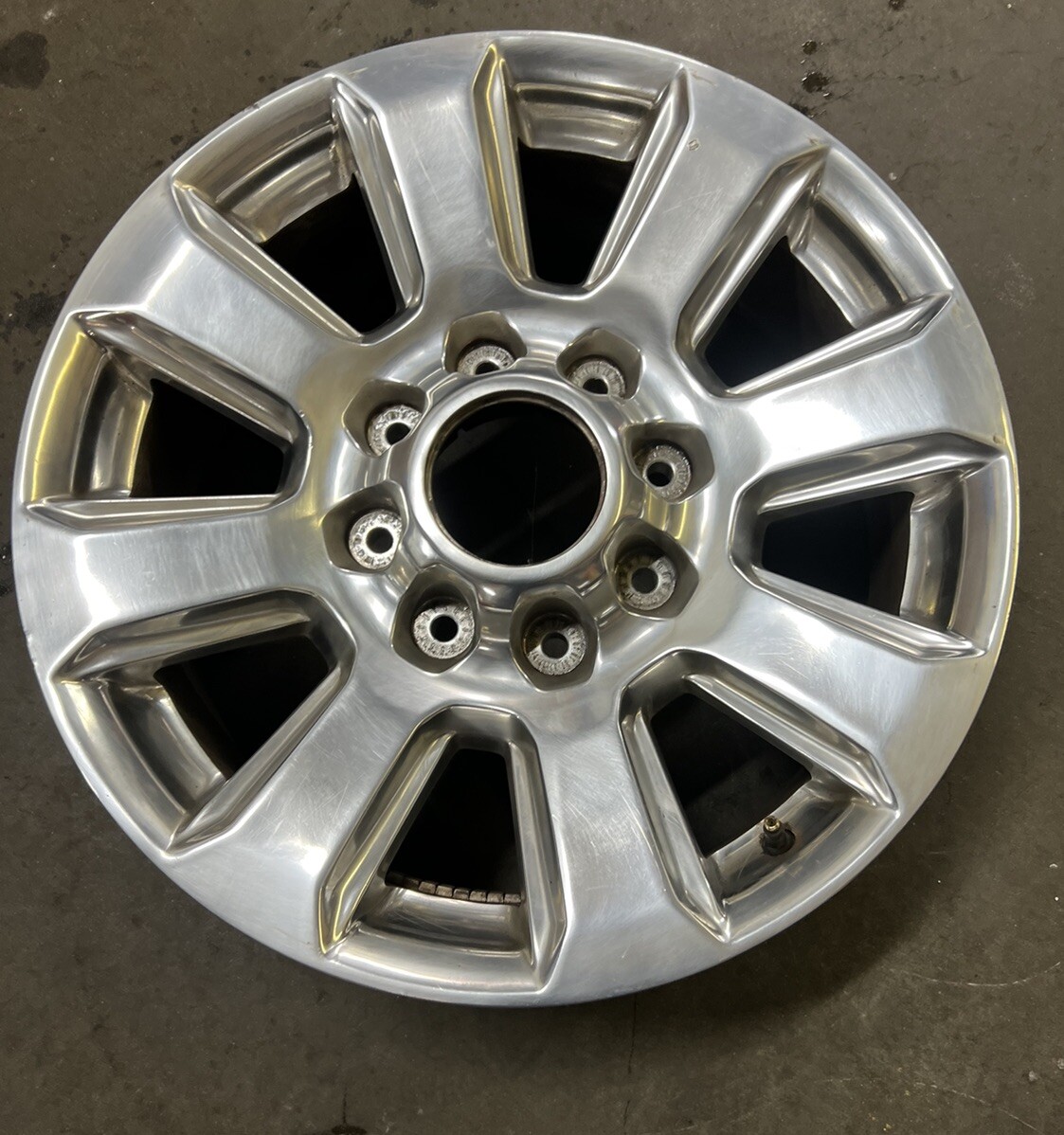 #10102 2017-2019 Ford F250 20" USED Polished Aluminum Wheel Hollander ...