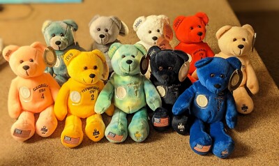 Authentic Collectible Quarter Bears - State Quarters - Lot of 10 | eBay
