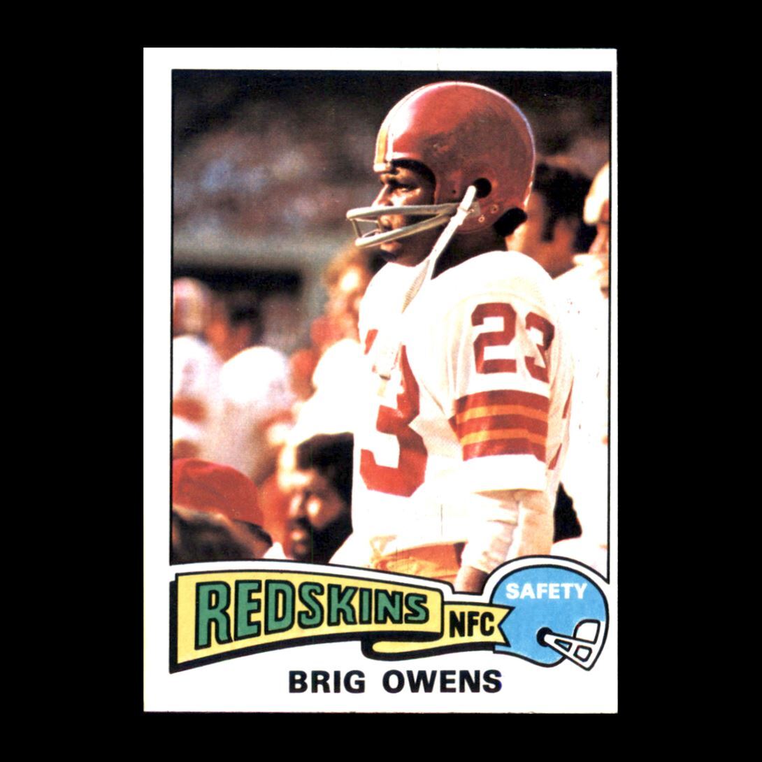 Brig Owens 1975 Topps Washington Redskins #78 Great Condition! | eBay