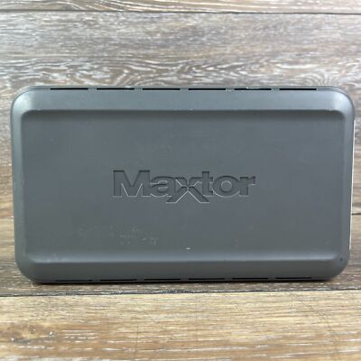 Maxtor Personal Storage 3200 Gray 100 GB Portable HDD External Hard ...