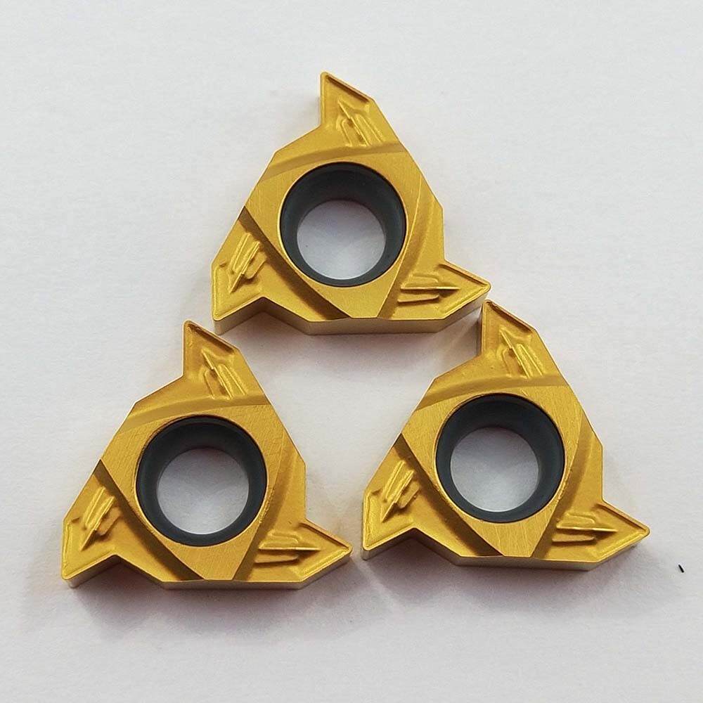 10pcs LT16.01W-G60P Carbide Thread Inserts Internal thread 16IL G60 1.5 ...