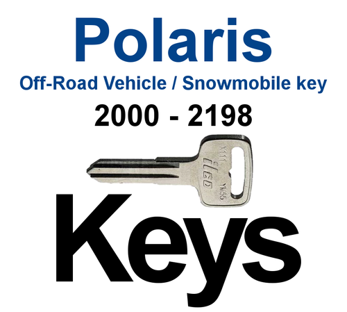 Polaris ATV, Ranger, RZR, Snowmobile, Sportsman Keys /Key Codes / 2000 ...