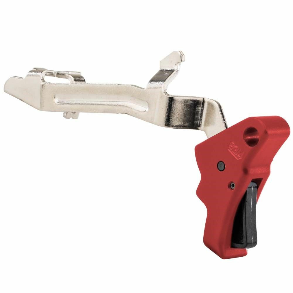 Apex Tactical Red Glock Action Enhancement Trigger & Gen 3 Trigger Bar ...