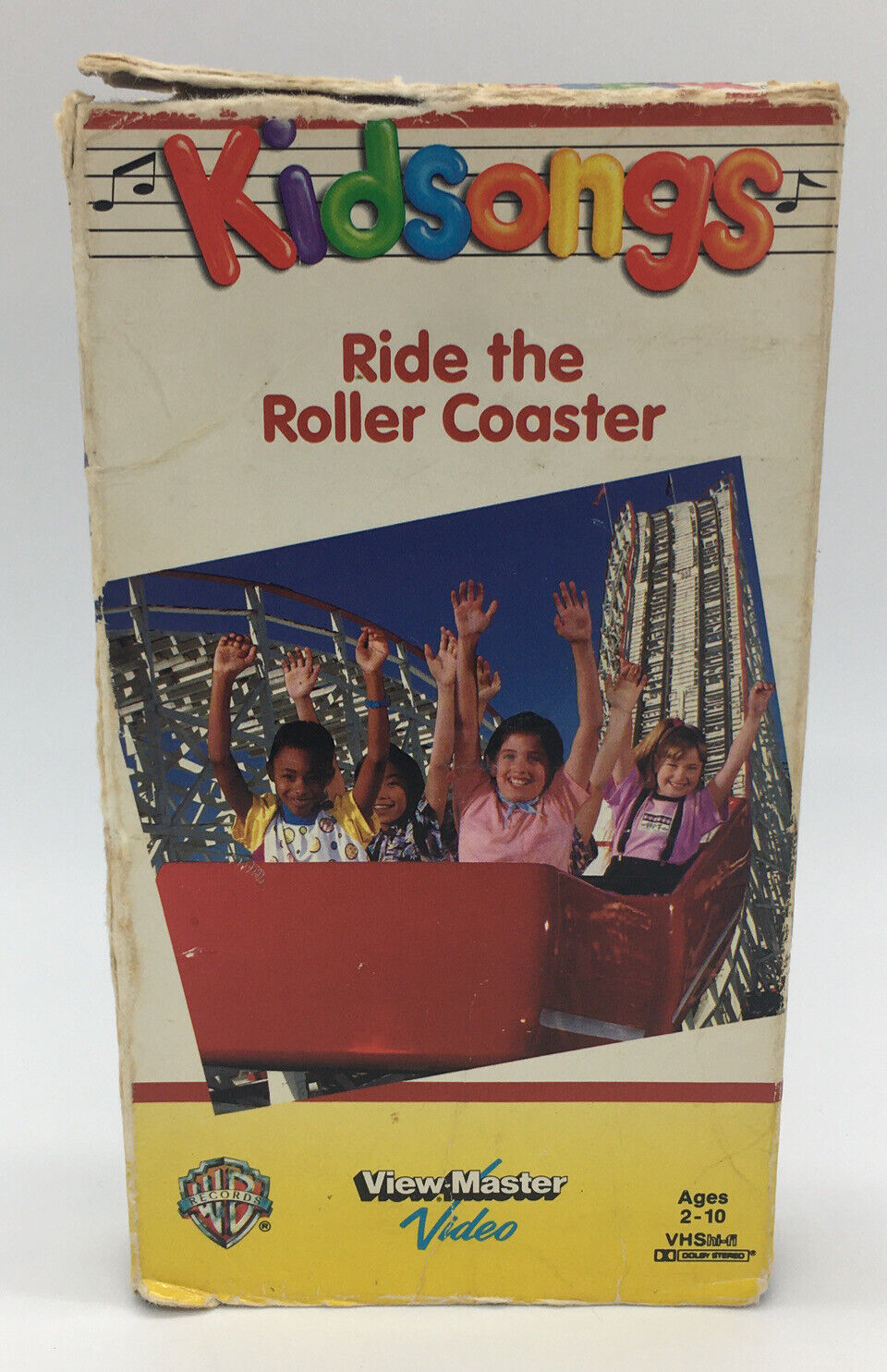 Kidsongs Ride Roller Coaster VHS Video Tape | Grelly USA