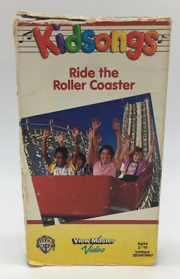 Kidsongs Ride Roller Coaster VHS Video Tape | Grelly USA