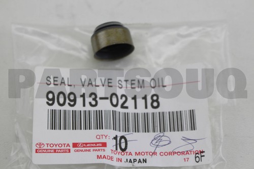 9091302118 Genuine Toyota SEAL OR RING, O(FOR VALVE STEM OIL) 90913 ...