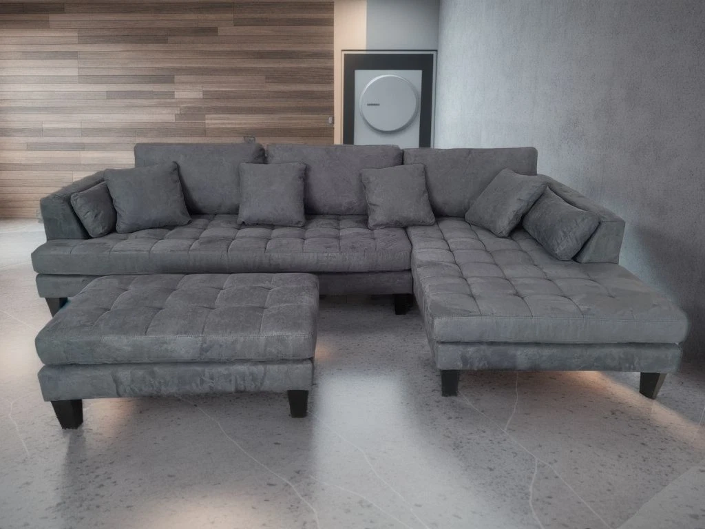 Modern Sectional Sofas Microfiber