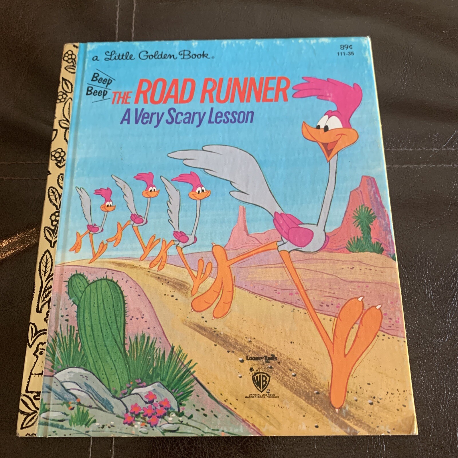 VINTAGE LITTLE GOLDEN BOOK THE ROAD RUNNER A VERY SCARY LESSON 1981 | eBay