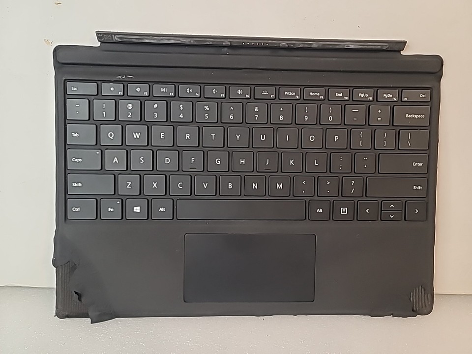 Genuine Microsoft Surface Pro 1725 Keyboard for 3/4/5/6/7 /7+ Black ...