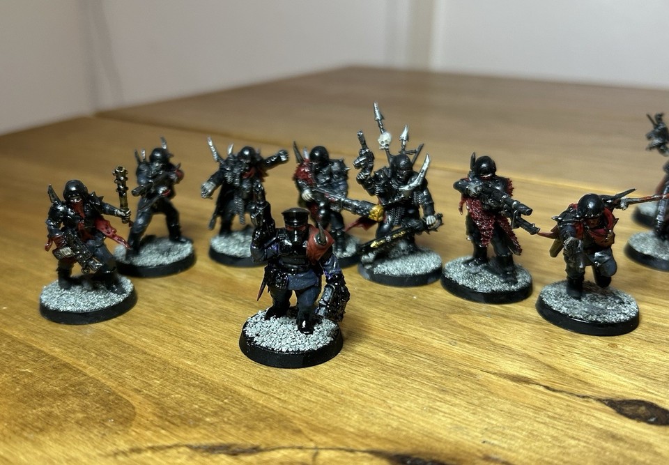 40k Chaos Cultist and Traitor Guard, Aspiring Champion, Chaos Space ...