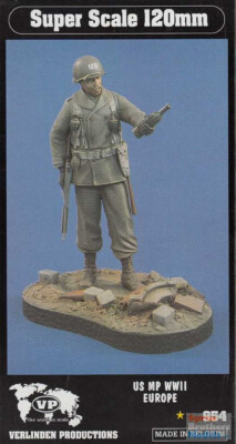 VER0954 120mm Verlinden Figure - US MP WWII Europe | eBay