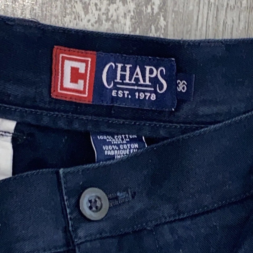 Chaps Ralph Lauren C Logo All Over Print Chino Shorts 36 | eBay