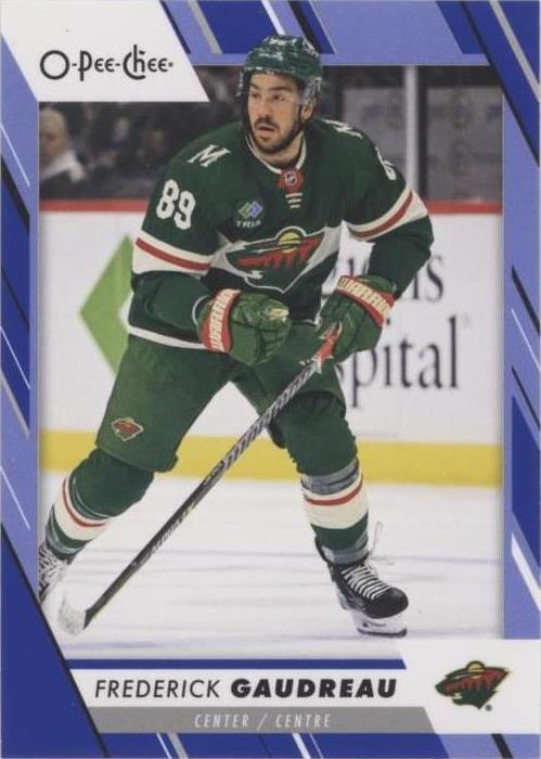 2023-24 O-Pee-Chee - Frederick Gaudreau #452 Blue Border for sale ...