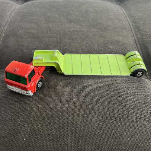 Ford Tractor K-17 Dyson Low Loader Matchbox 1971 Vintage Diecast ...