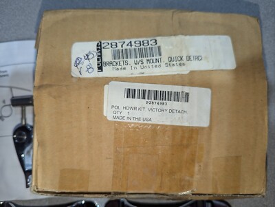 NOS Victory Quick Detach Bracket Set Windshield Mount 2874983 ...