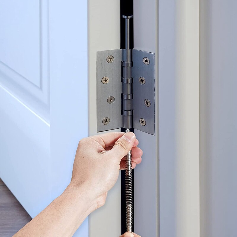 3 Pcs Nail Set and Hinge Pin Tool Punch Spring Loaded Nail Set for Door ...