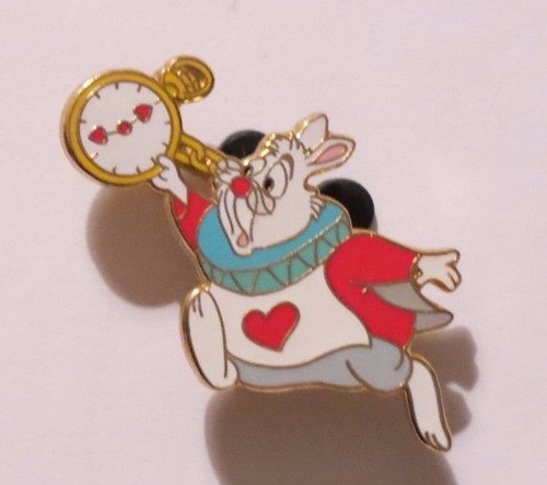 DISNEY WDW WHITE RABBIT RUNNING LATE WITH POCKET WATCH ALICE IN ...