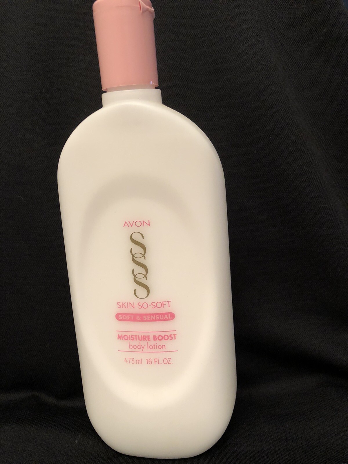 AVON SKIN SO SOFT BODY LOTION - SOFT & SENSUAL - MOISTURE BOOST (16.9 ...