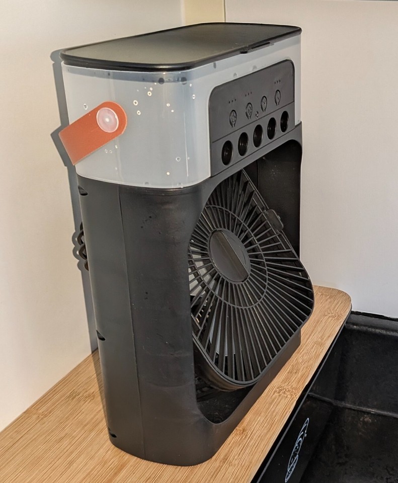 Air Fan Cooler Conditioner Unit Night Light Beach Spray Air Flow Garden ...