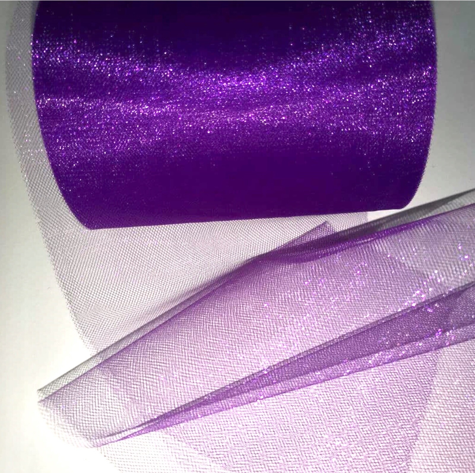 4yds Tulle Shimmer Organza 150mm Ribbon Mesh Tutu Fabric Net for Crafts ...