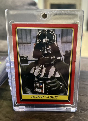 Topps Star Wars Return of the Jedi 1983 Red Cards #3 Darth Vader MEGA ...