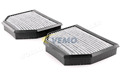 Interior Air Filter Set VEMO Fits MERCEDES R199 R230 W199 W230 W461 ...