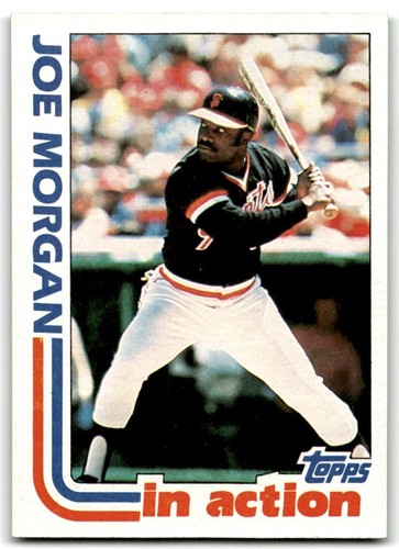 1982 Topps Joe Morgan San Francisco Giants #755 | eBay