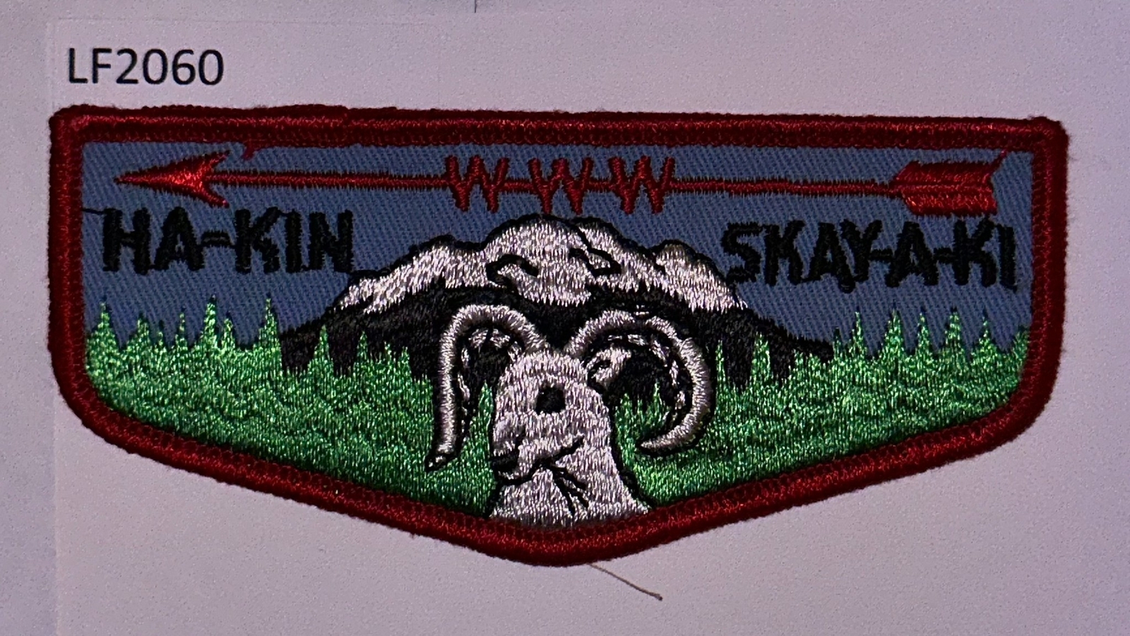 Boy Scout OA Flap Ha-Kin-Skay-A-Ki Lodge 387 | eBay
