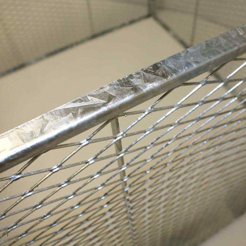 Komposter incl. Gitter für Deckel Metall Brista Drahtkomposter [25073 ...