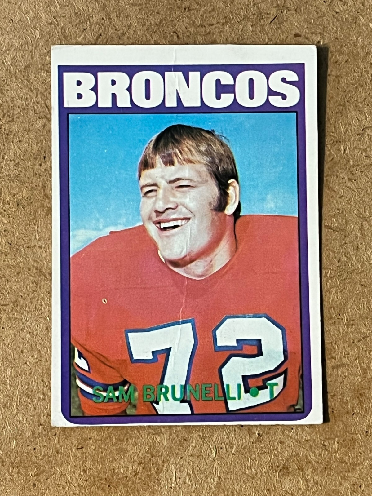 1972 Topps Sam Brunelli #208 VG-EX | eBay