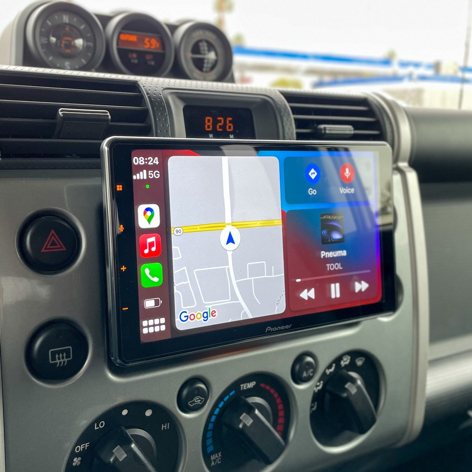 9" For TOYOTA FJ CRUISER 2007-2013 Car Radio Android 13 Apple CarPlay ...