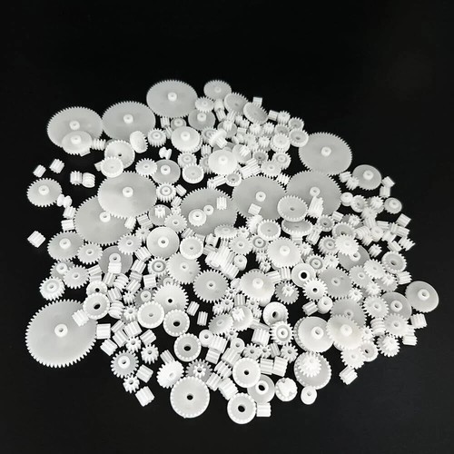 200PCS Module 0.5 Plastic Gear Single Gear Spindle Gear Small Motor ...