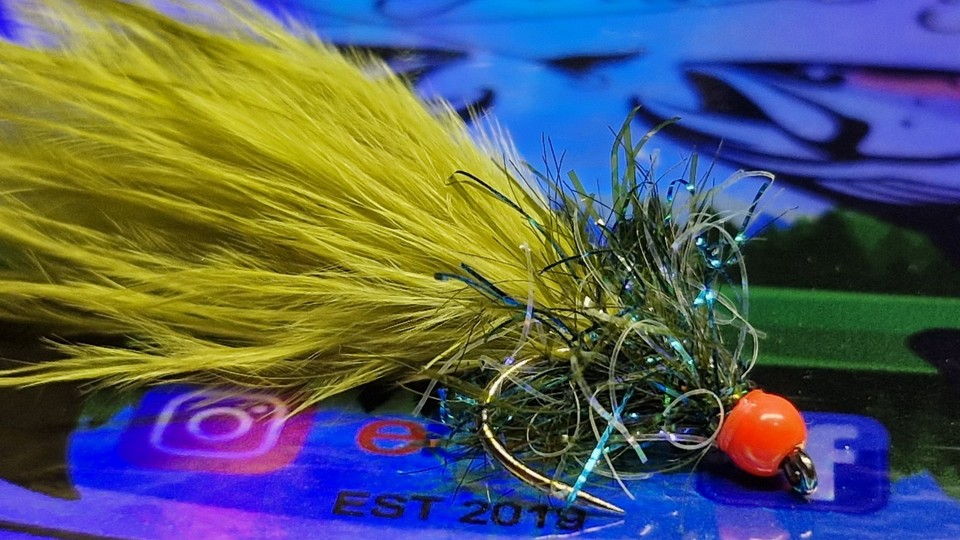 OLIVE Blue Flash And UV Straggle, 2 Meters . | eBay UK