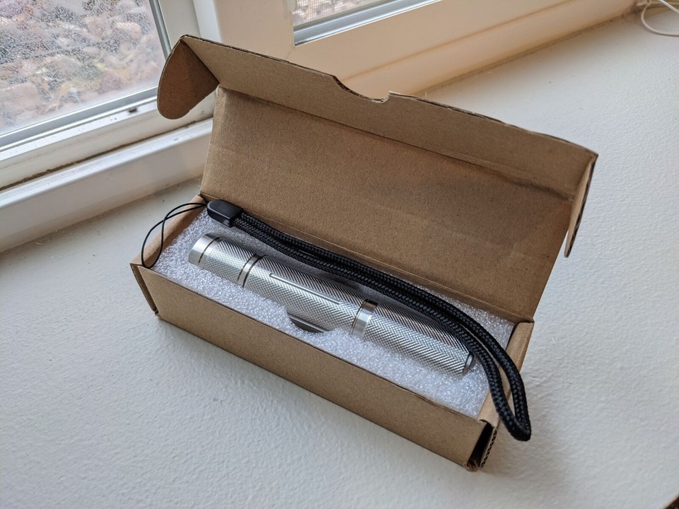 Flashlight Convoy S6 Stainless Steel 519A 4500K LED | eBay