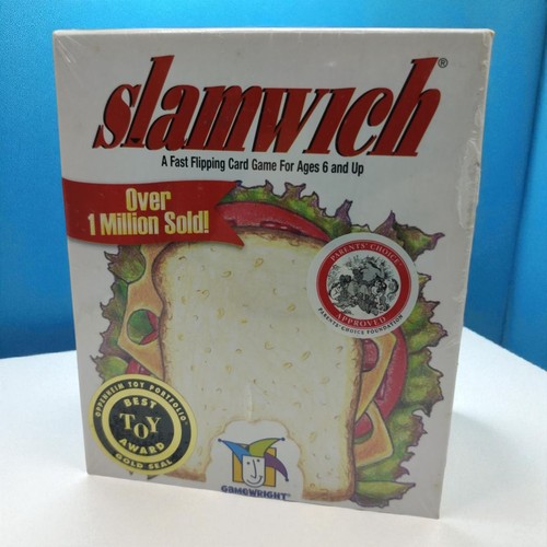 Slamwich Fast Flipping Card Game Family Kid Gamewright 2-6 Players NEW ...
