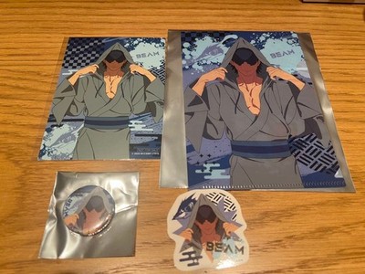 Chainsaw Man Pop-Up Beam 4 Piece Set A6 Clear File Badge Sticker Card ...