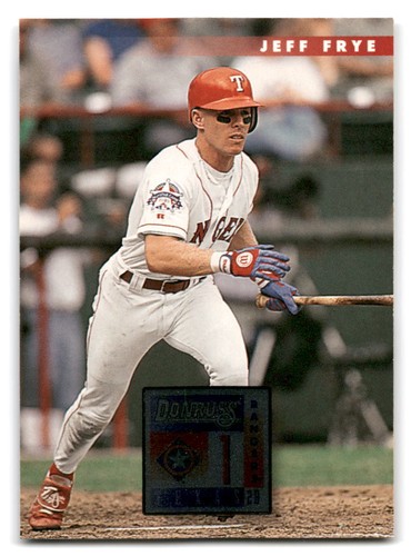 Jeff Frye 1996 Donruss #473 Texas Rangers BASEBALL | eBay