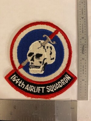 ORIGINAL/AUTHENTIC US Air Force 164th Airlift Squadron Patch (OLD) | eBay