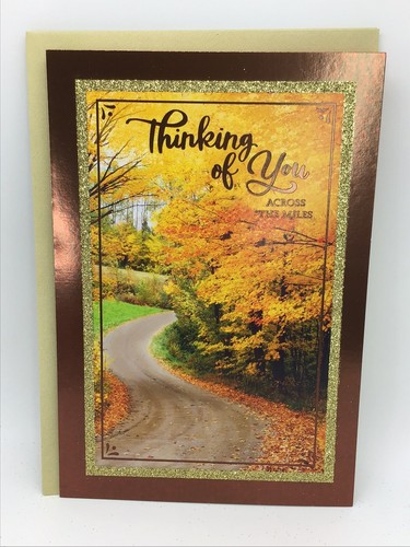 2 Hallmark DaySpring Thanksgiving Card Religious Thinking of You Across ...