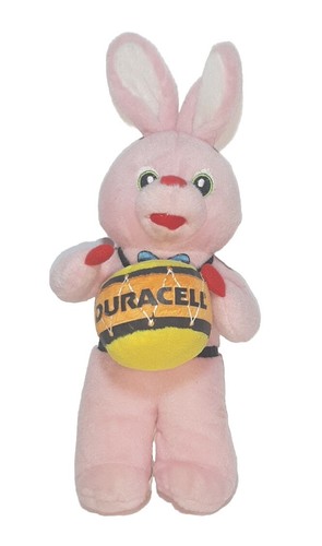 Peluche Lapin DURACELL 31 Cm Gadget Plush 12" Poupée Publicitaire Jouet ...