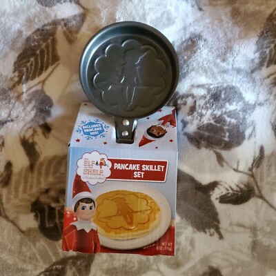 Elf On The Shelf Shaped Pancake Skillet Mix Christmas Gift Set | eBay