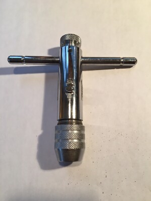 Hanson T Handle Ratcheting Tap Wrench, 0 To 1/4" (3mm To 6mm) | eBay