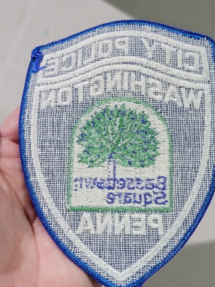 YYb1 Police patch patches Washington Pennsylvania Penna | eBay