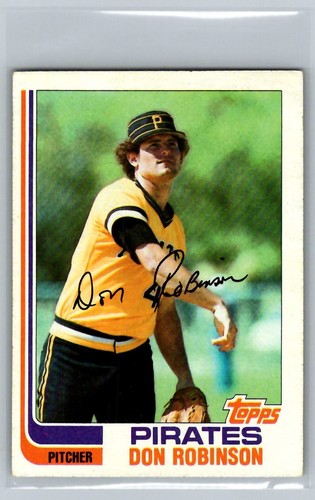 1982 TOPPS DON ROBINSON PITTSBURGH PIRATES #332 | eBay