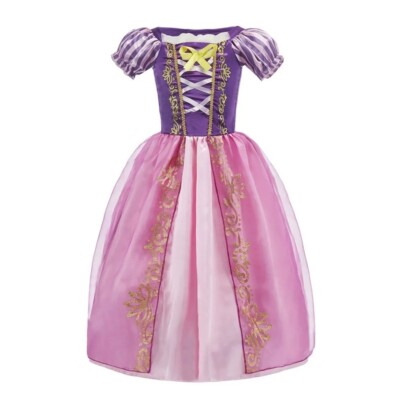 Deluxe Purple Rapunzel Birthday Dress - Disney-Inspired Princess ...
