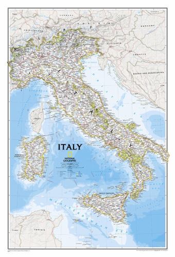 National Geographic Reference Map Ser.: Italy - National Geographic by ...