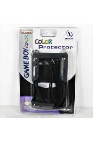 NEW Nintendo GAME BOY COLOR accessories Protector Case RUBBER Strap ...