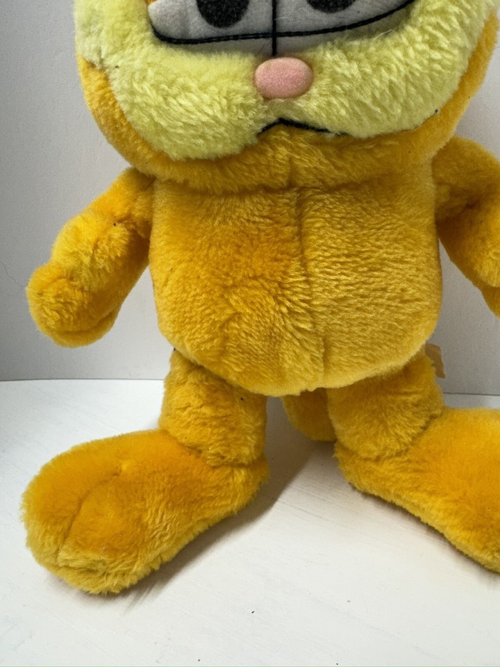 Play By Play Garfield the Cat 12 Inch Standing Animal Plush Toy Jim ...