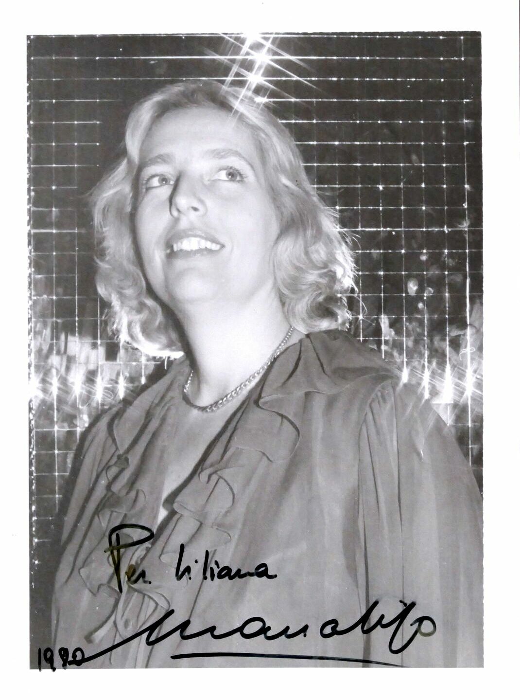 MARIA TIPO Pianist,surprisingly rare autographed photo of the Italian ...