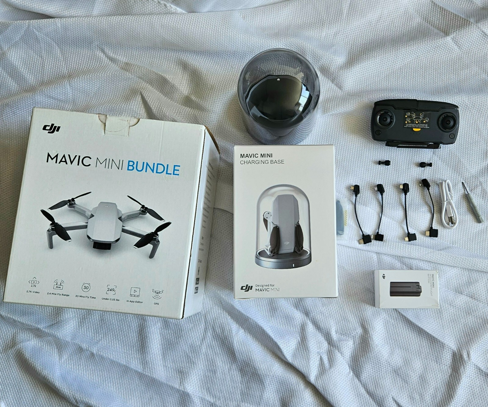 DJI+Mavic+Mini+Bundle+with+Charging+Base+and+Extra+Battery+-+Gray for ...